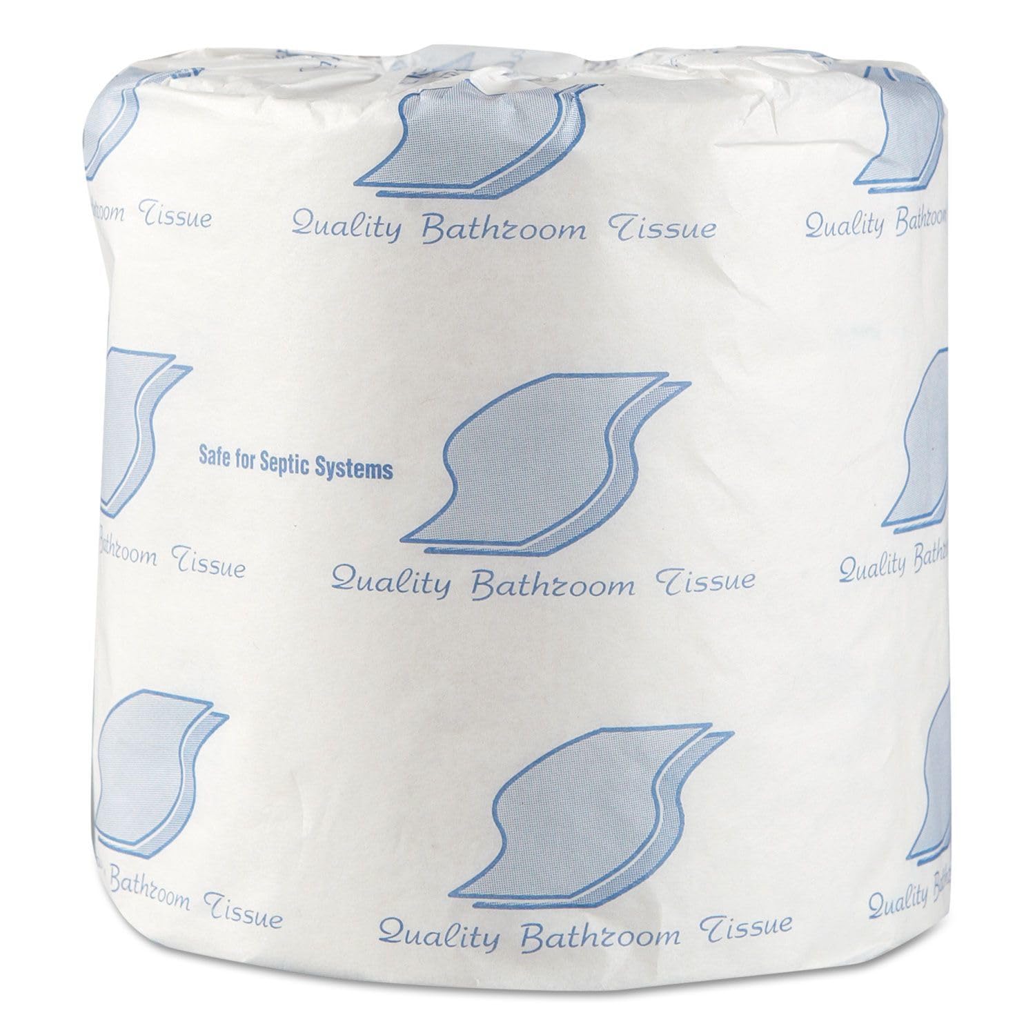GEN 218 Standard Bath Tissue, 1-Ply, 1000 Sheets (Case of 96 Rolls)
