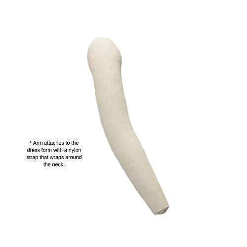 Adult Female Size 4 Half Body Professional Dress Form Pinnable Mannequin for Sewing with Right Arm #SIZE4