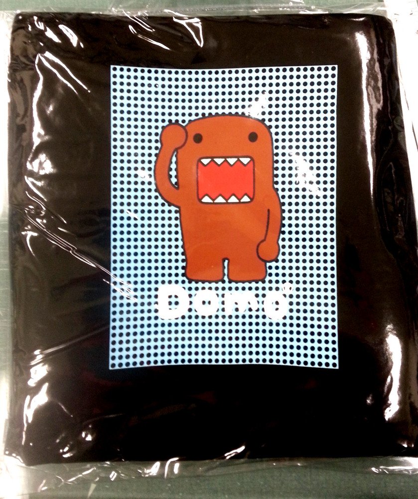 Domo Kun Universal Fit Car Seat Cover 1 Pc Van Auto Black/Blue