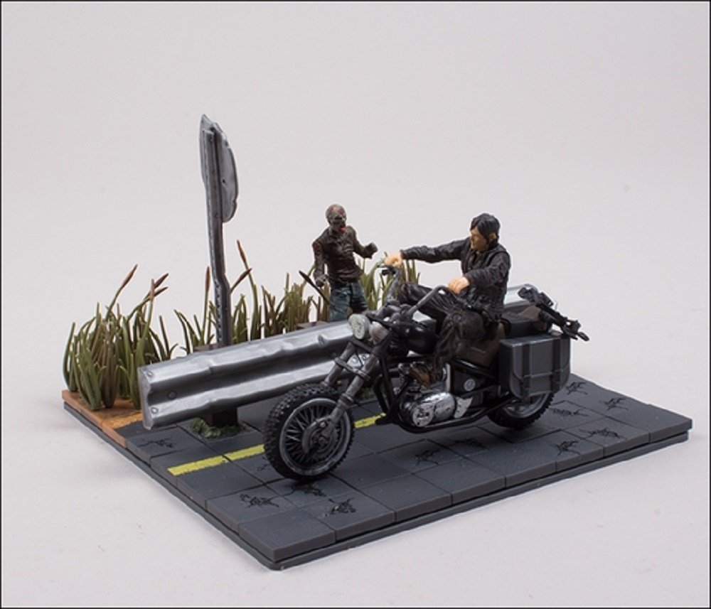 McFarlane Toys Building Sets -The Walking Dead TV Daryl Dixon with Chopper Building Set