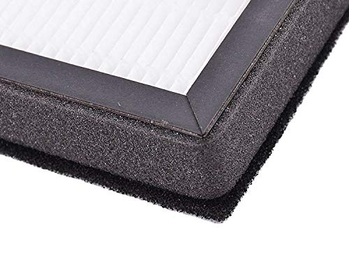 True HEPA Filter B Replacement Compatible with GermGuardian Air Purifier FLT4825 AC4825 AC4300 AC4800 AC4900 AC4850 Pure Guardian AP2200CA, Black Decker BXAP148, 2 Packs