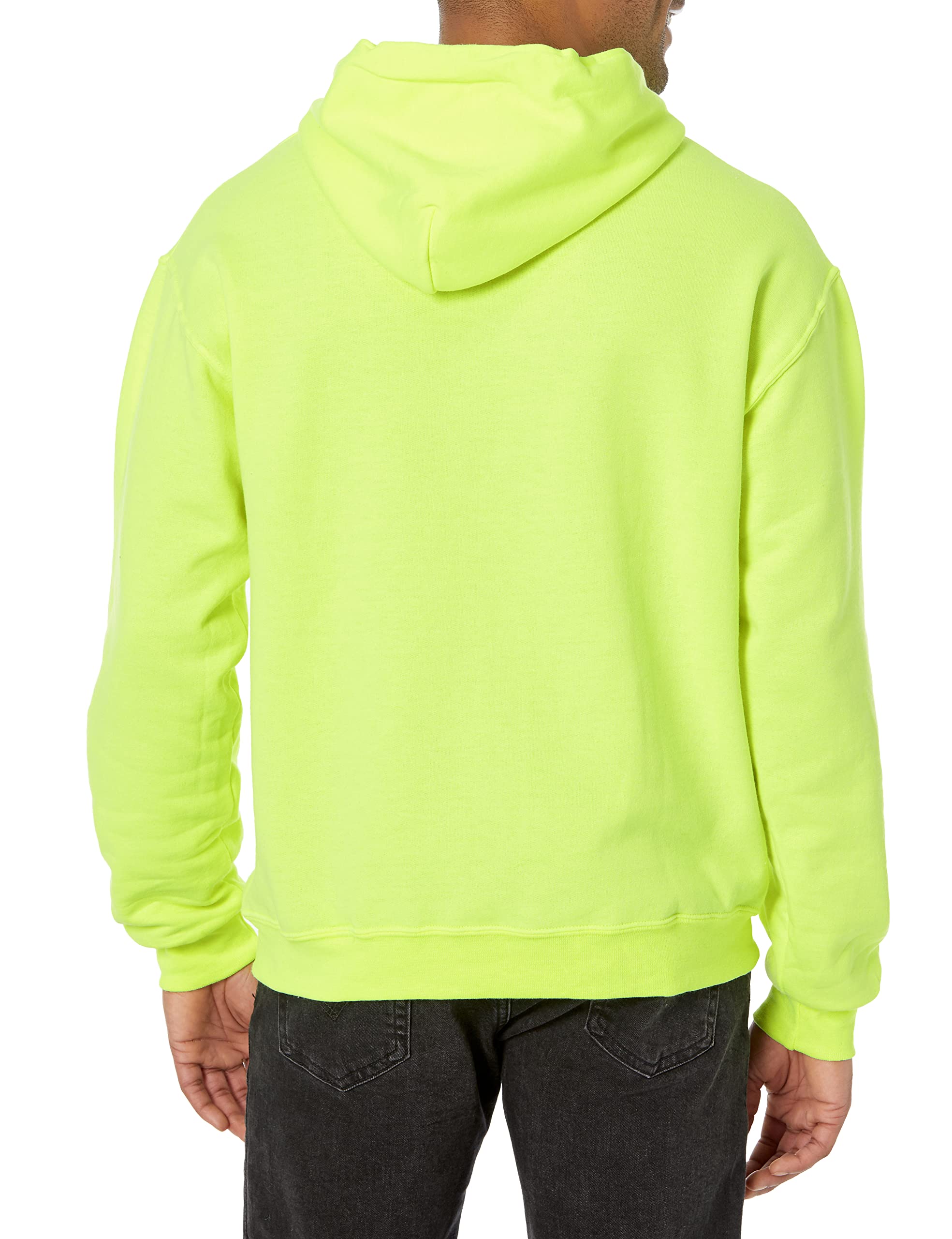 Jerzees --Men's NuBlend Fleece -Sweatshirts & Hoodies, Hoodie-Safety Green, XX-Large