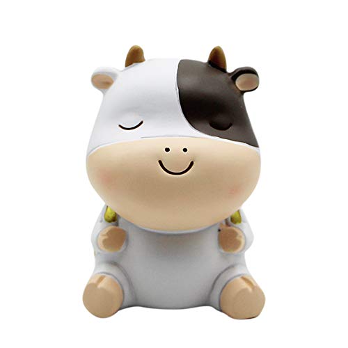 Cute Phone Holder Stand Desk Cartoon Animal Cow Cellphone Stand Mount Home Decoration Gift for Kids Women