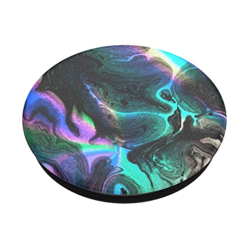 PopSockets: Phone Grip with Expanding Kickstand, Pop Socket for Phone - Oil Agate