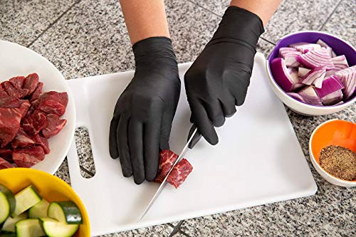 High Five Onyx Nitrile Exam Gloves, X-Large, 100 Gloves