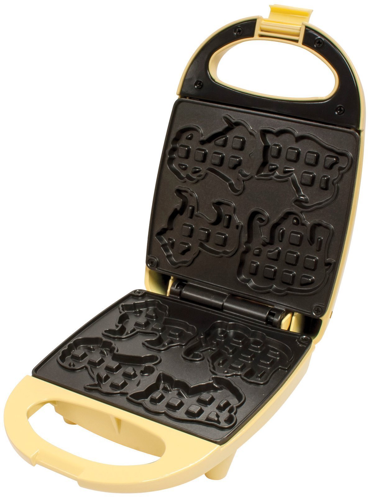 Nostalgia ANML400 Circus Animal Waffle Maker, Yellow