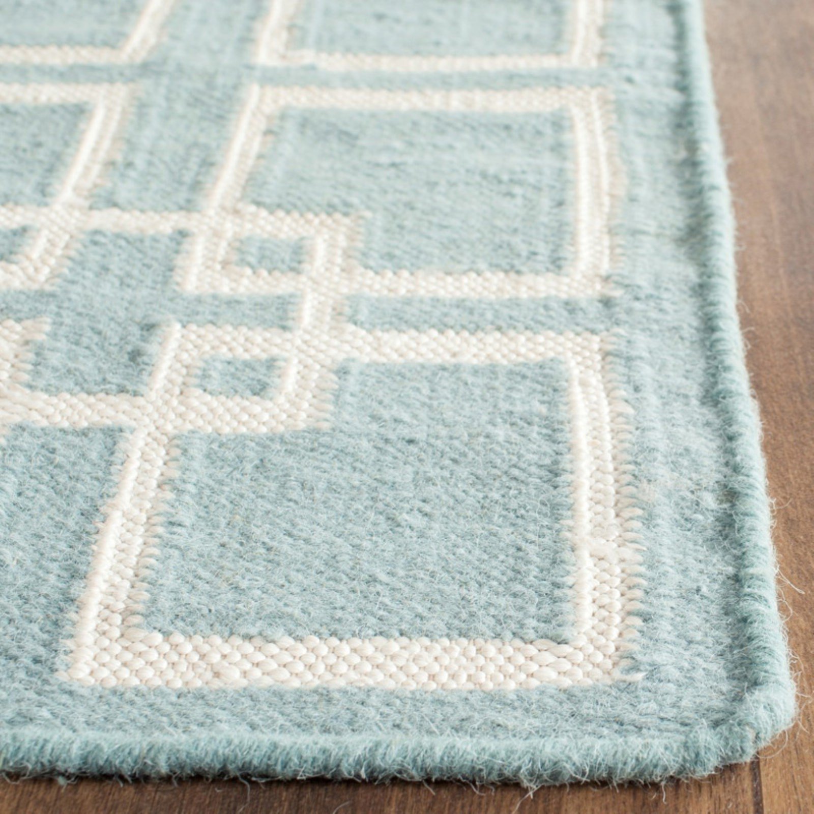 MARTHA STEWART x SAFAVIEH MSR1151C Square, Dance Wool & Silk Area Rug, 8' x 10', Cement Gray