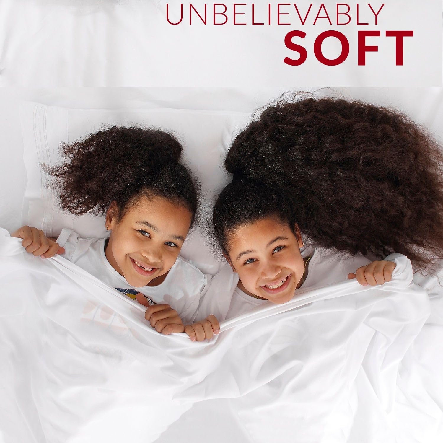 Mellanni Full Sheets Set - 4 PC Iconic Collection Bedding - Hotel Luxury, Extra Soft, Cooling Bed Sheets - Wrinkle, Fade, Stain Resistant (Full, Striped Gray/Silver)