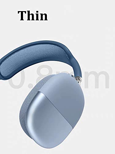 Earpads Cushions Protectors Cover Case,Soft Silicone Ear Pads Cup Compatible with AirPods Max Headphones (Green)