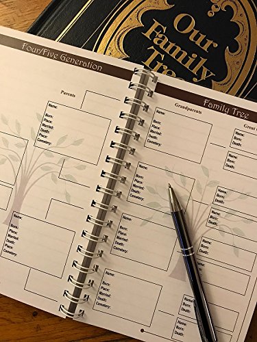 Large Print Address Book with A-Z Tabs Birthday Anniversary Calendar Family Record Keeper Personalized Gifts