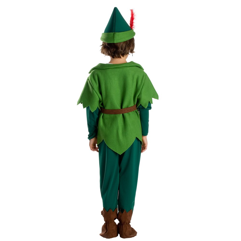 Dress Up America Peter Pan Costume for Kids - Fairy Tale Dress Up for Children