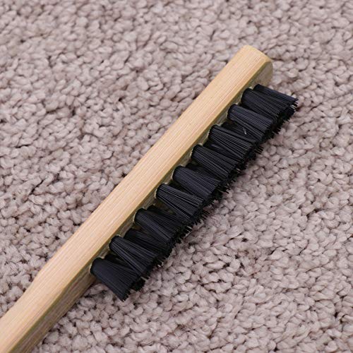TEHAUX 3pcs Bird Cage Cleaning Brush, Wooden Long Handle Parakeet Cage Cleaner Bird Cleaning Supplies （ Random Color ）