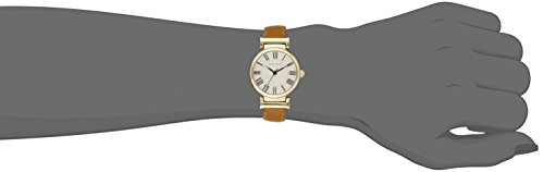 Anne Klein Women's Leather Strap Watch