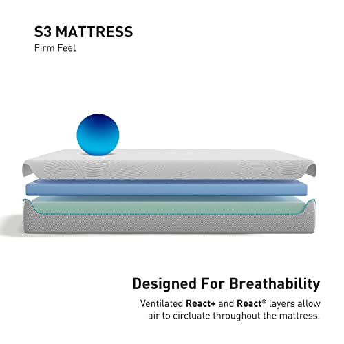 Bedgear Sport Performance Mattress β King Mattress β Firm Feel β Powered by Ver-Tex Technology β Instant Cooling and Breathable Sleep