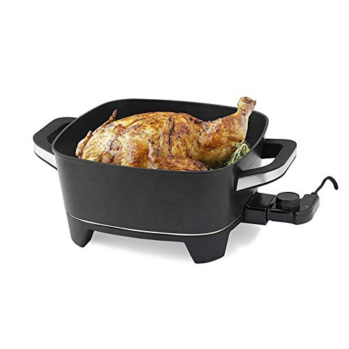 Nesco American Harvest ES-12 Electric Skillet, 12 Inch, Black