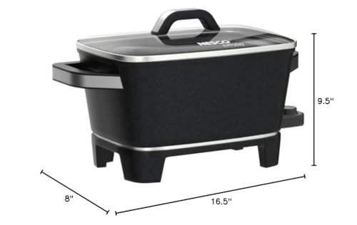 Nesco American Harvest ES-12 Electric Skillet, 12 Inch, Black