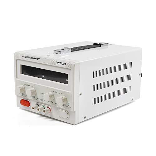 DNYSYSJ Adjustable DC Regulated Power-30V 20A DC Power Supply Supply Variable-Regulated DC Bench Power Supply with LED Display