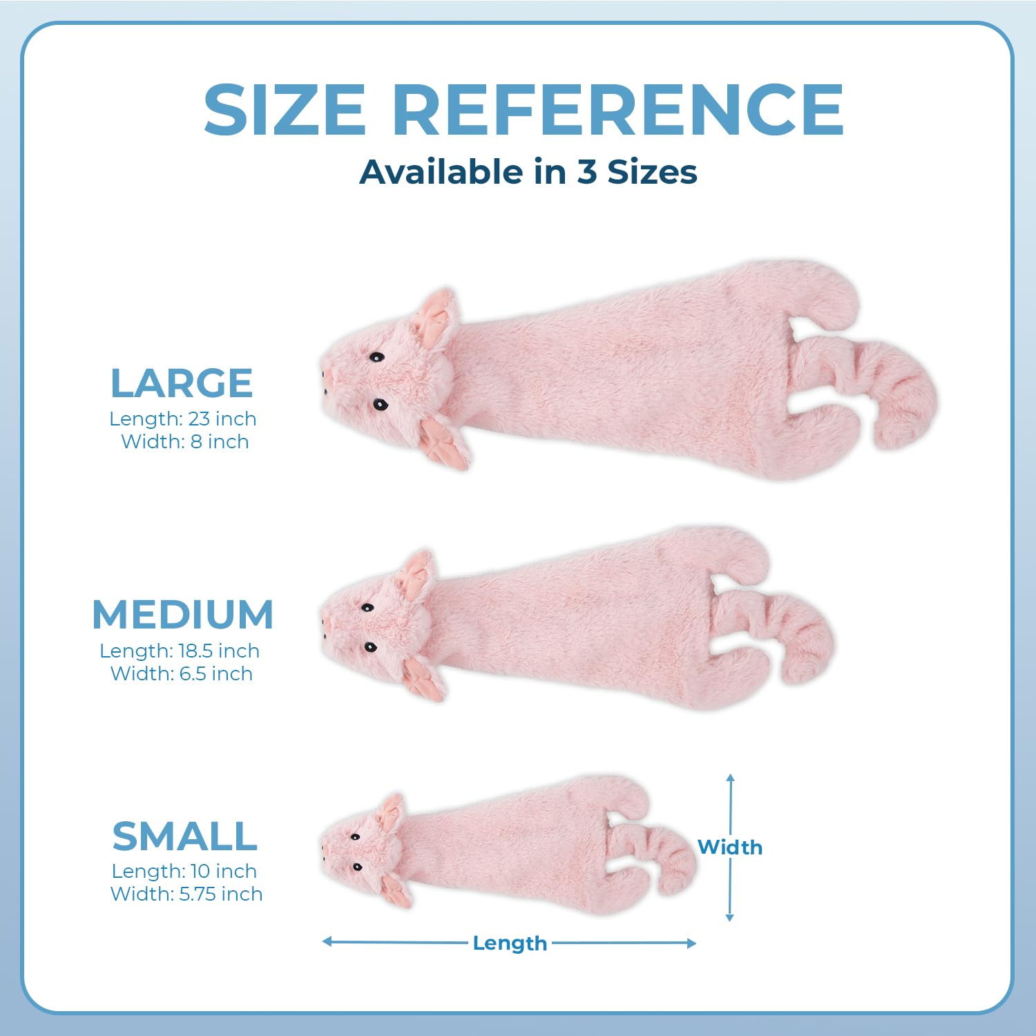 Best Pet Supplies 2-in-1 Stuffless Squeaky Dog Toys with Soft, Durable Fabric for Small, Medium, and Large Pets, No Stuffing for Indoor Play, Holds a Plastic Bottle - Pig, Medium