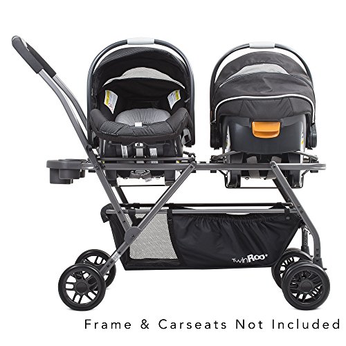 JOOVY Twin Roo+ Car Seat Adapter, Chicco, 16.75x7.5x18.5 Inch (Pack of 2)