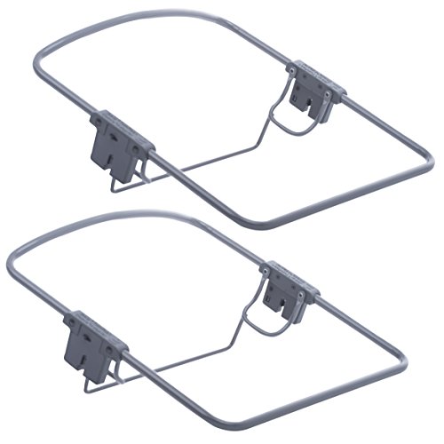 JOOVY Twin Roo+ Car Seat Adapter, Chicco, 16.75x7.5x18.5 Inch (Pack of 2)