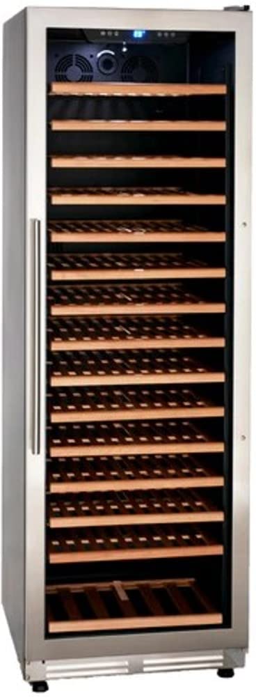 Avanti Products WCF165S3SS Wine Cooler, 165-Bottle, Black