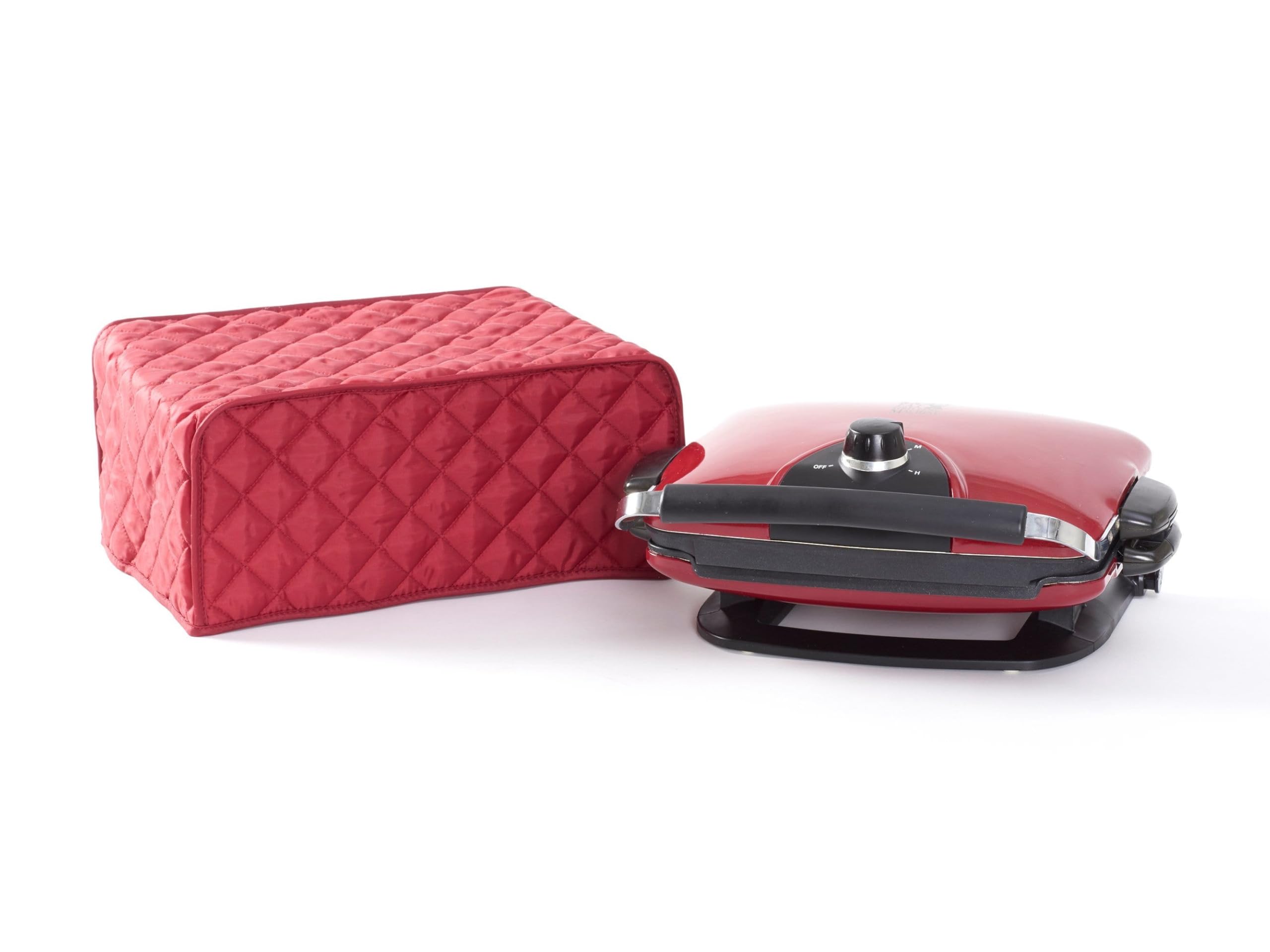 Covermates Keepsakes – Griddle Cover – Dust Protection - Stain Resistant - Washable – Appliance Cover, Red