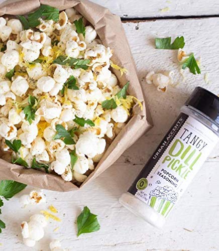 Gourmet Popcorn Seasoning Variety Pack, All Natural (6 Flavors) - Dill Pickle, White Cheddar, Kettle Corn, Caramel, Sriracha, Cracked Pepper Asiago