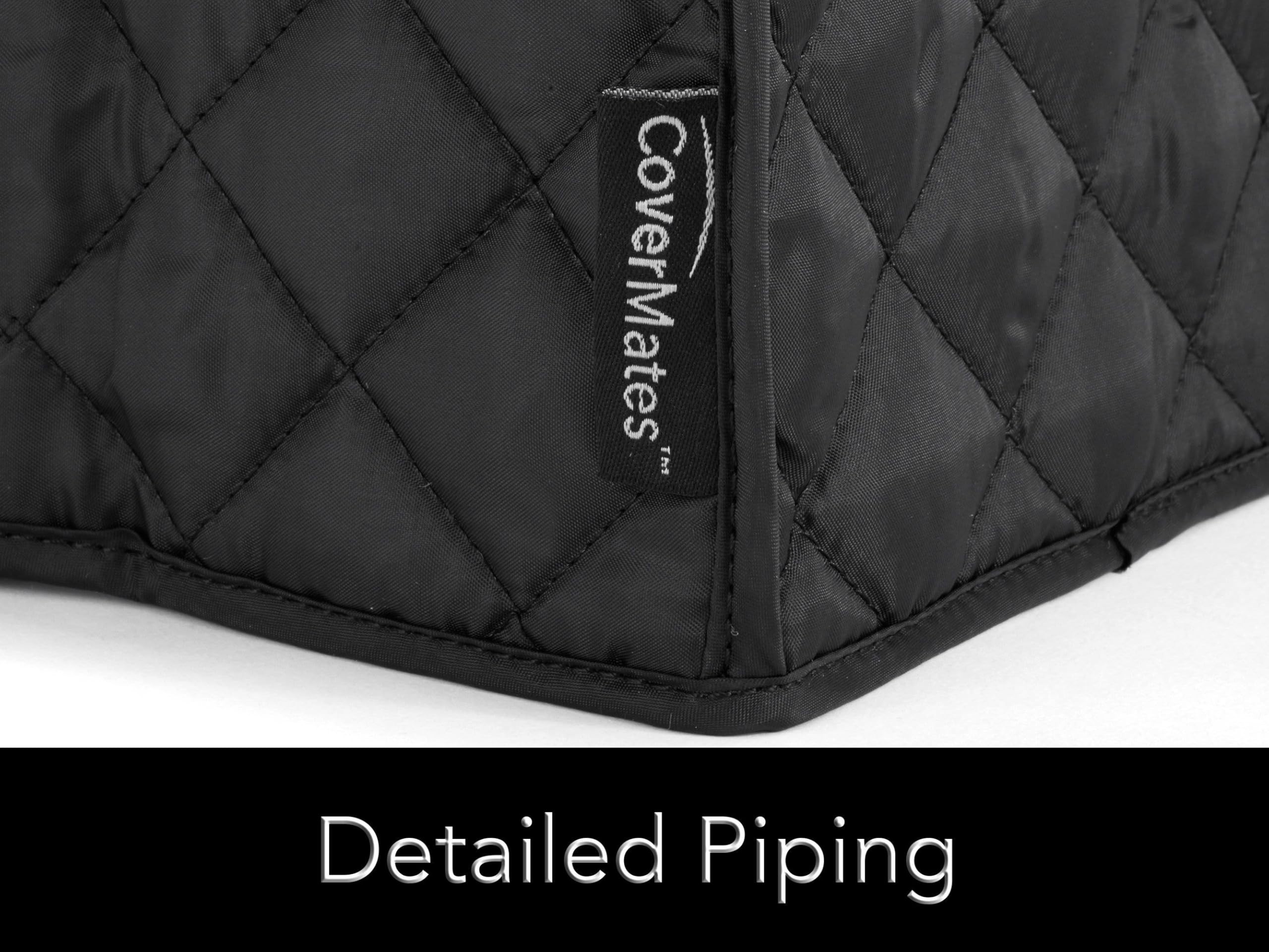 Covermates Keepsakes – Griddle Cover – Dust Protection - Stain Resistant - Washable – Appliance Cover, Black