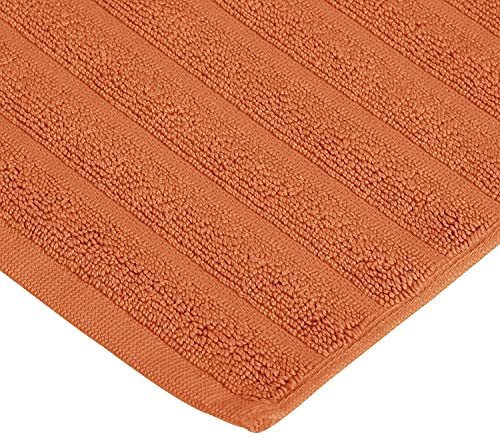Bath Mats Set 1000 Gram Long-Staple Combed Cotton for Bathroom, 2 Piece, Copper