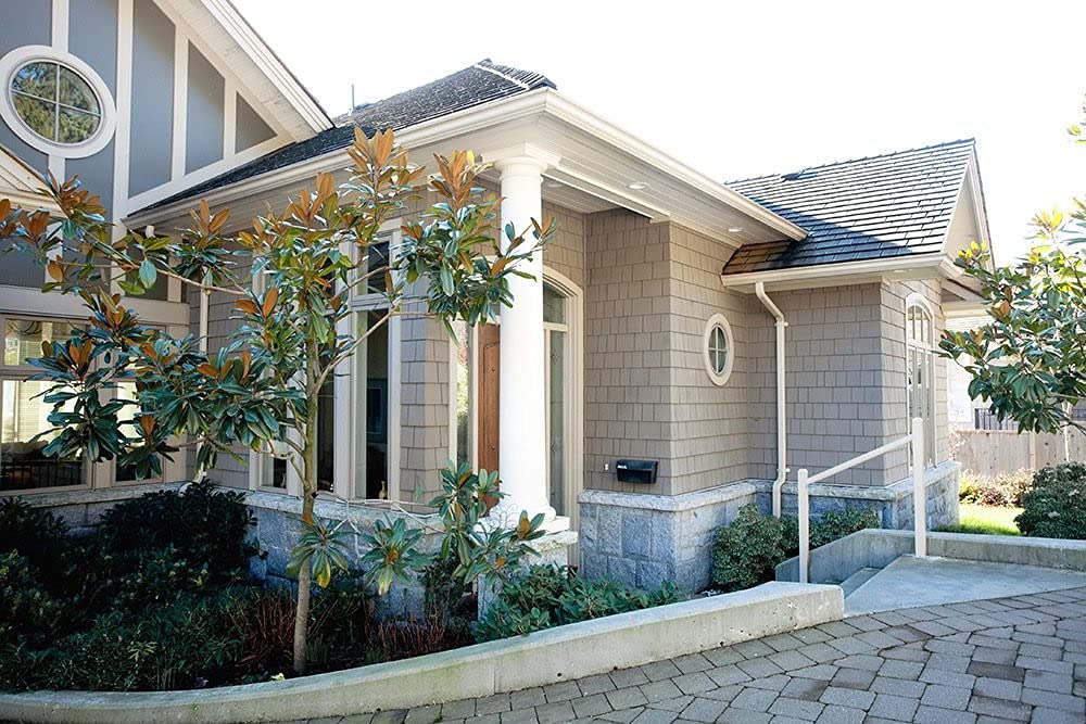 Western Red Cedar 18" R&R Primed Sanded Sidewall Shingles 1/2 Square cartons
