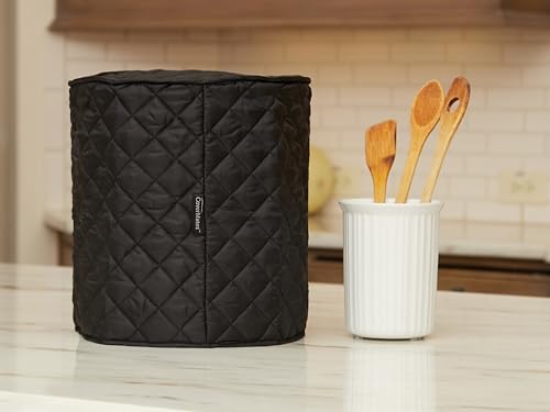 Covermates Keepsakes – Slow Cooker Cover – Dust Protection - Stain Resistant - Washable – Appliance Cover, Black