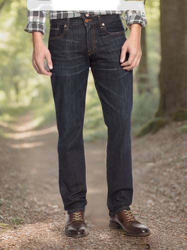 Lucky Brand Men's 221 Straight Jean, Barite, 36W X 32L
