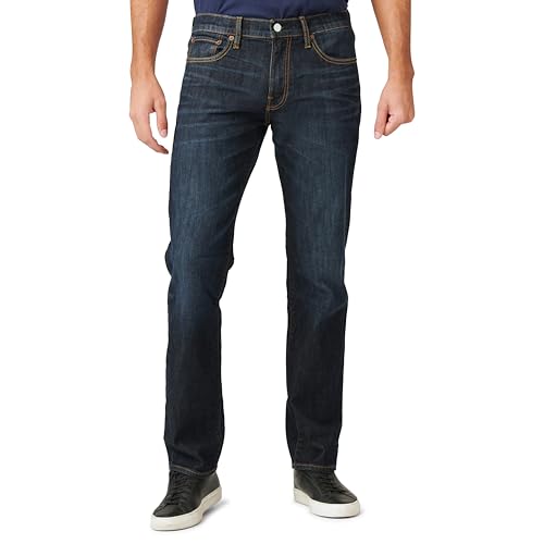 Lucky Brand Men's 221 Straight Jean, Barite, 36W X 32L