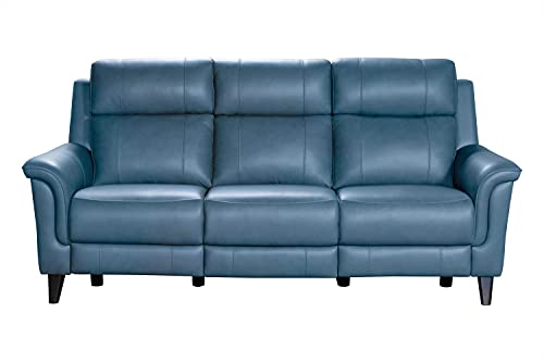 Barcalounger Kester Power Reclining Sofa w/Power Head Rests, Masen Bluegray