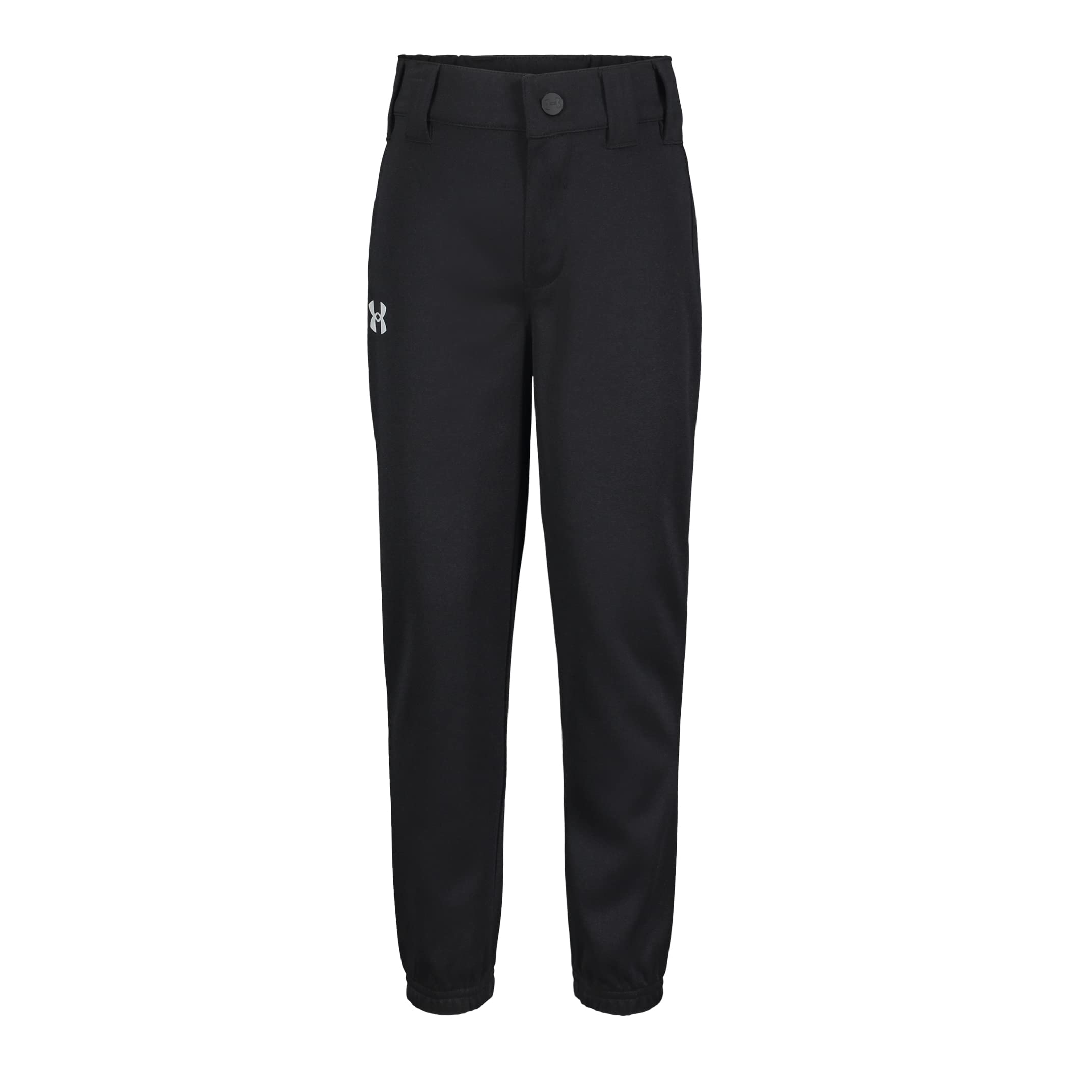 Under Armour Boys' Pre-School UA Baseball Pants 4 Black