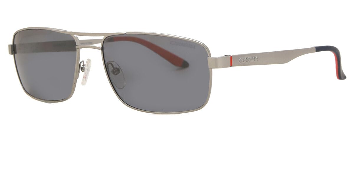 Carrera 247636R8158DY Mens Carrera 8011-S R81 DY Matte Ruthenium Polarized Sunglasses