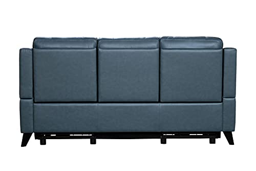 Barcalounger Kester Power Reclining Sofa w/Power Head Rests, Masen Bluegray