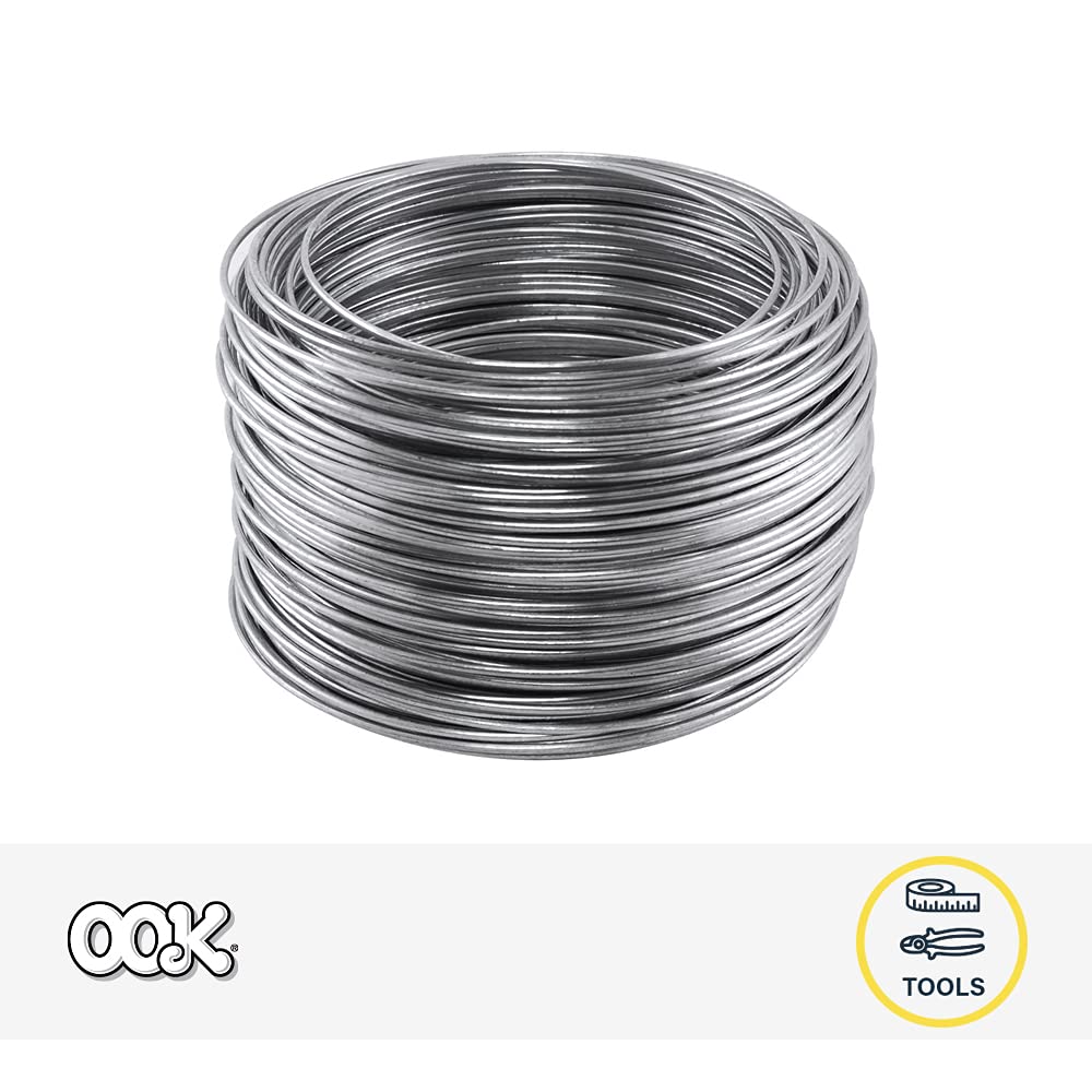 OOK Galvanized Steel Hobby Wire (#18) 110'