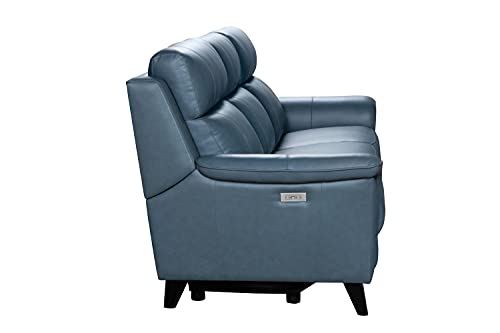 Barcalounger Kester Power Reclining Sofa w/Power Head Rests, Masen Bluegray