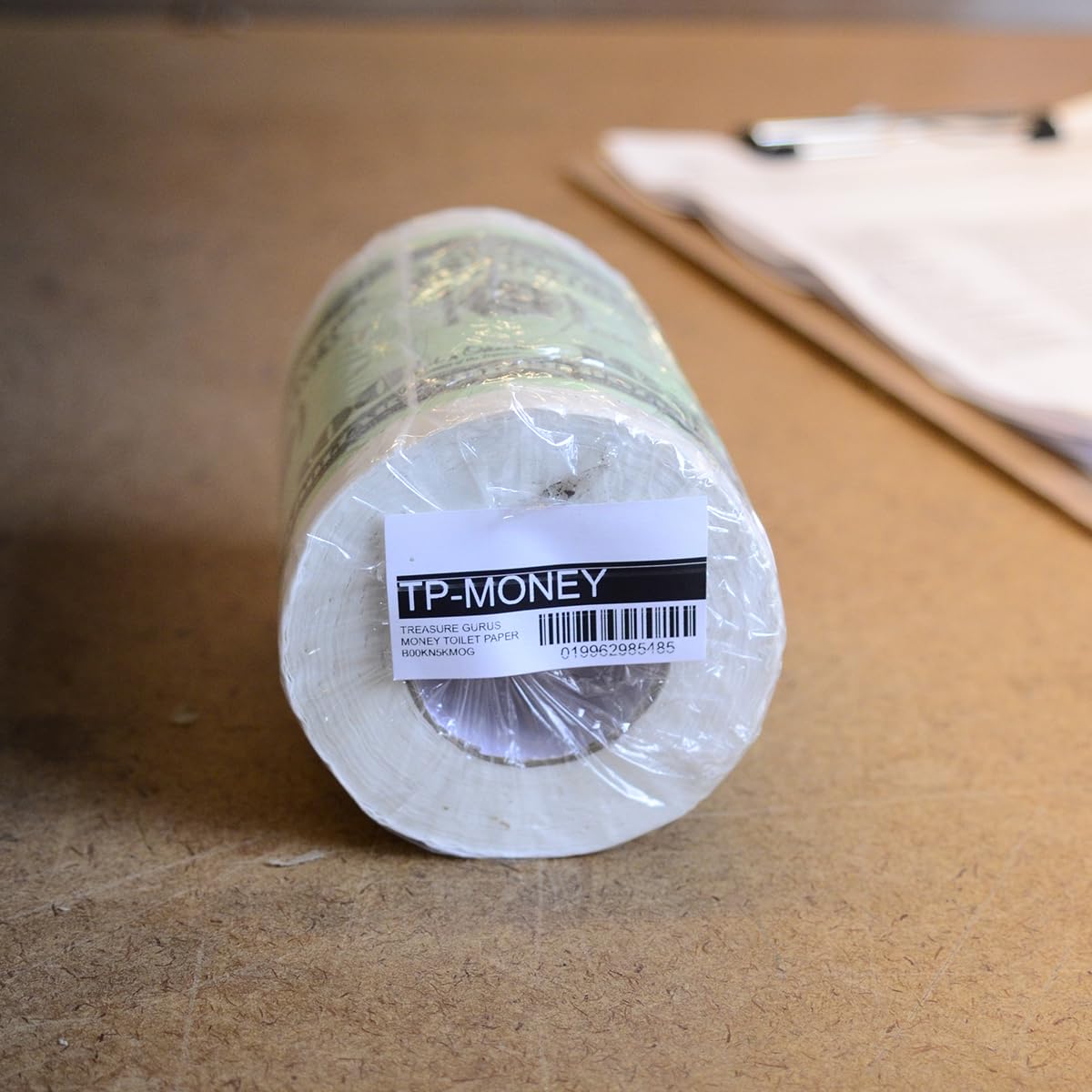 Treasure Gurus 100 One Hundred Dollar Bill Roll of Toilet Paper
