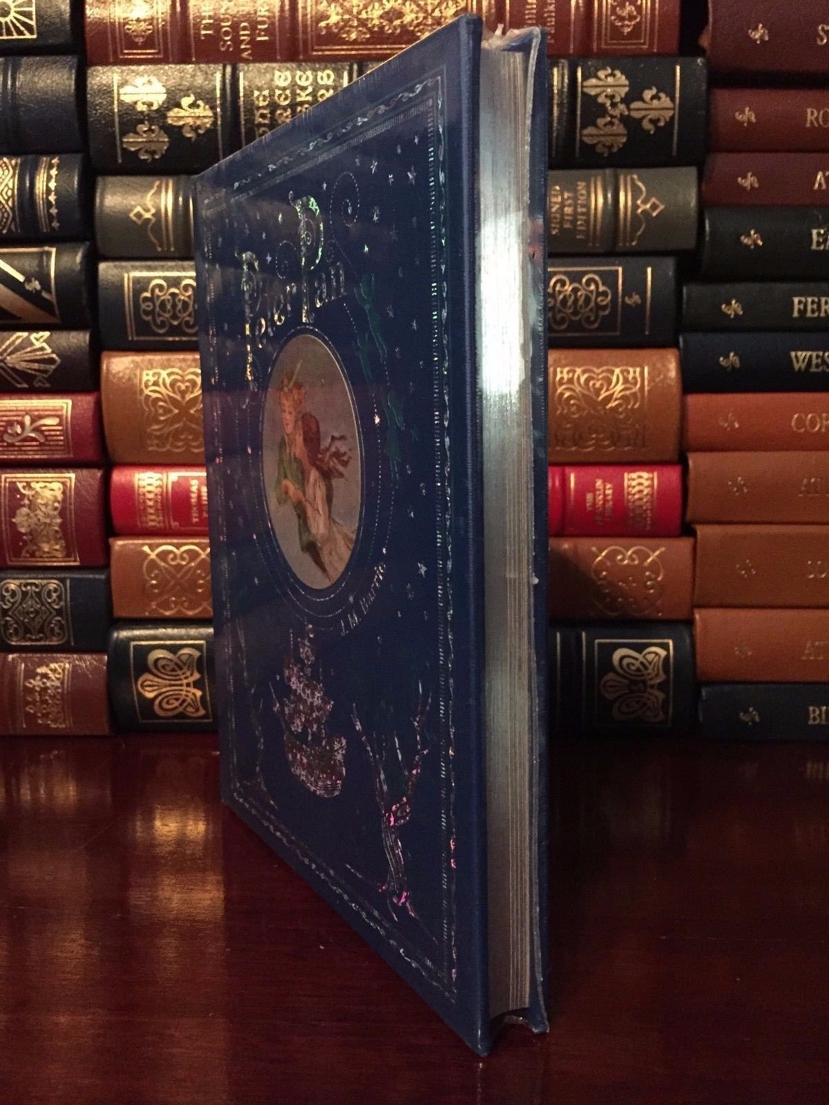 Peter Pan by J. M. Barrie Leather Bound Illustrated Collectible