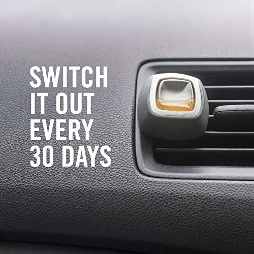 Febreze Car Air Fresheners, Gain Original Scent, Odor Fighter for Strong Odors Car Vent Clips (2 Count)