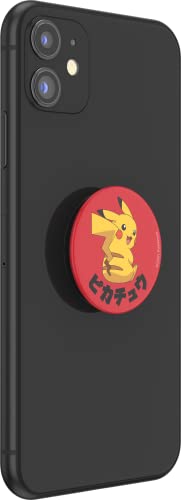 PopSockets Phone Grip with Expanding Kickstand, PopSockets for Phone, Pokemon - Pikachu Katakana
