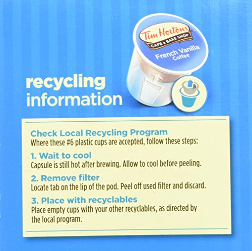 Tim Hortons Single Serve RealCup - French Vanilla Coffee Cups - 12 ct