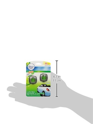 Febreze Car Air Fresheners, Gain Original Scent, Odor Fighter for Strong Odors Car Vent Clips (2 Count)
