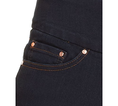 JAG Jeans Women's Petite Nora Mid Rise Skinny Pull-On Jeans-Legacy, After Midnight, 0P