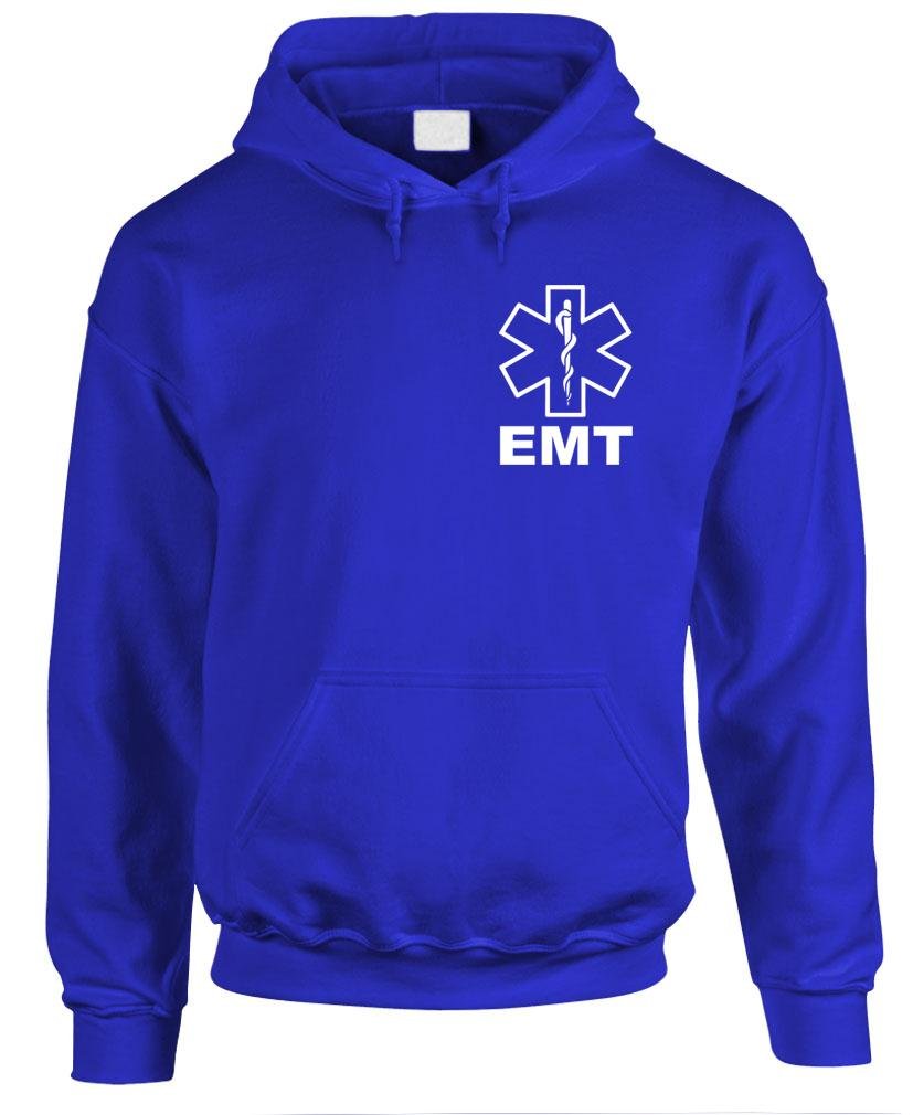 The Goozler v2 EMT - emergency medical technician 911 - Mens Pullover Hoodie, 3XL, Royal