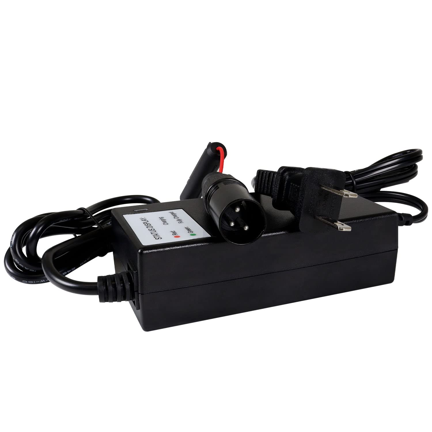 Mighty Max Battery 24V 2Ah Sealed Lead Acid Battery Charger 3 Stage w/LED Display