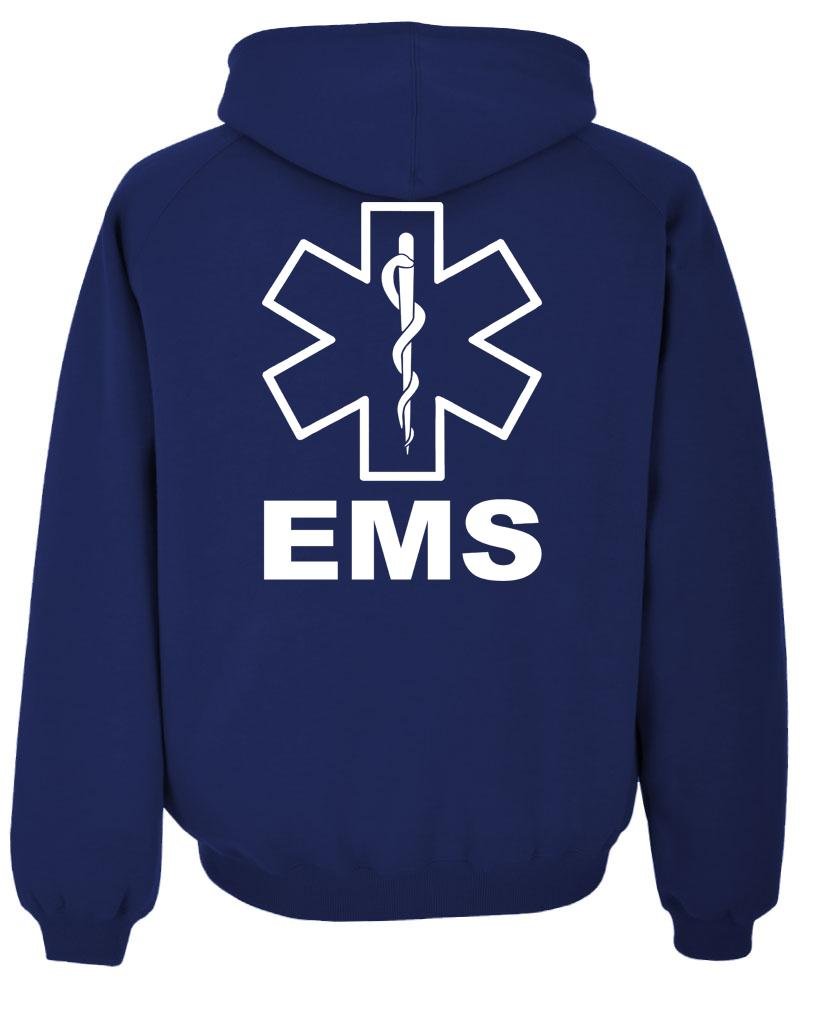 The Goozler v2 EMS - emergency medical services - Mens Pullover Hoodie, 3XL, Navy