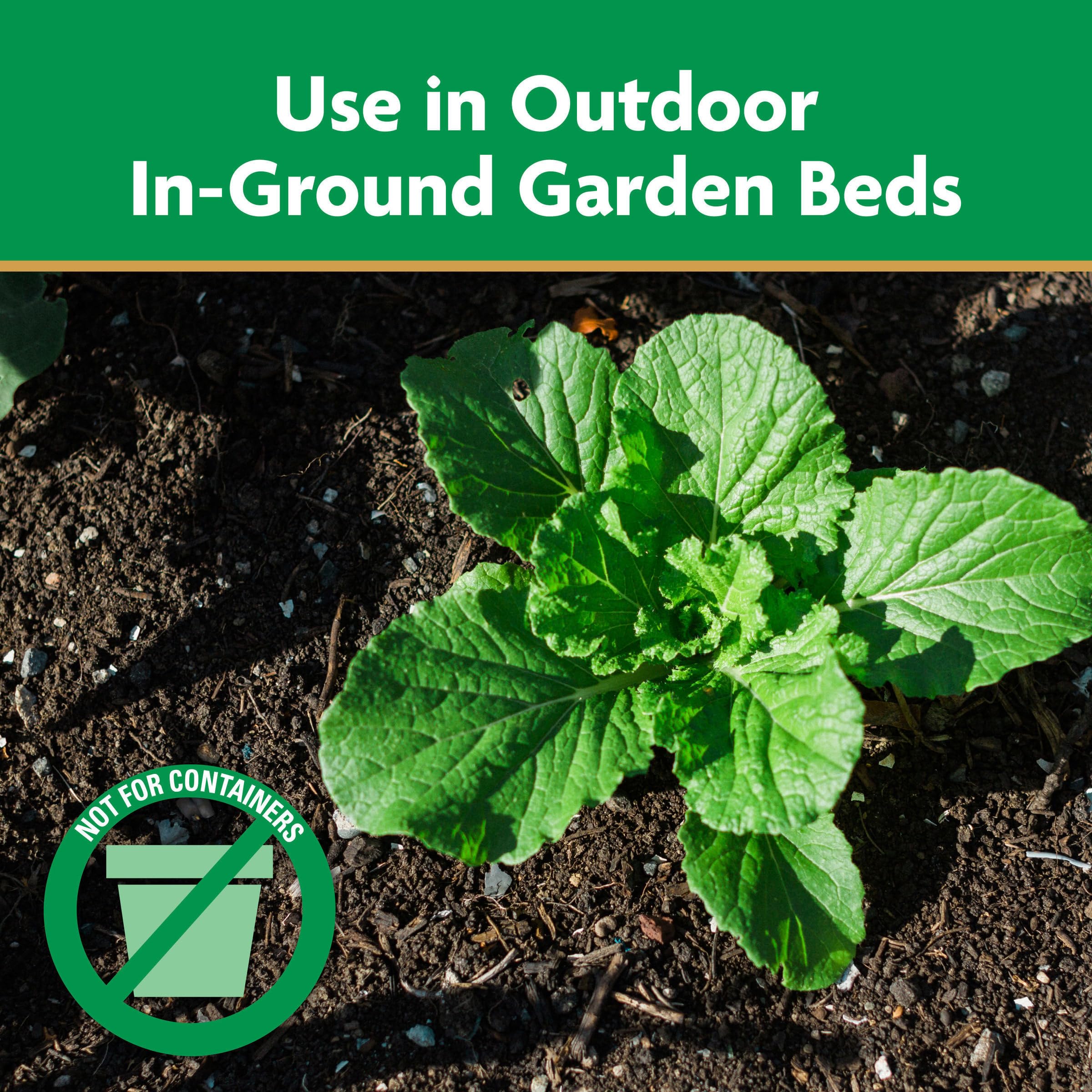 Miracle-Gro Garden Soil All Purpose, For In-Ground Use, Feeds up to 3 Months, Amends Vegetable, Flower and Plant Beds, 2 cu. ft